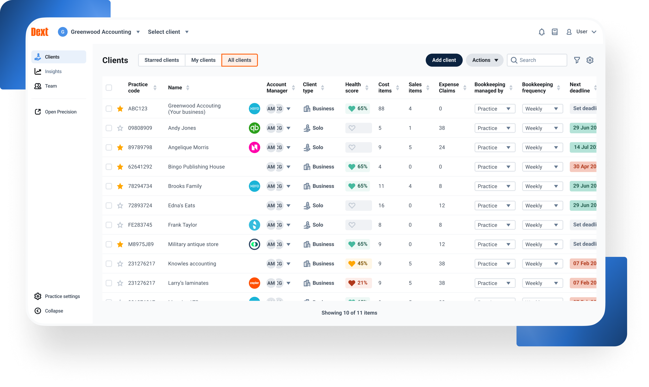 Dext Unification Page